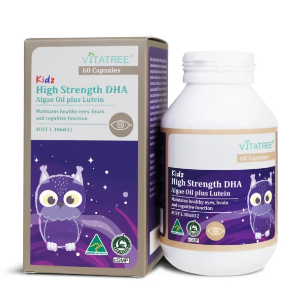 Viên uống Vitatree Kids High Strength DHA 60 viên của Úc